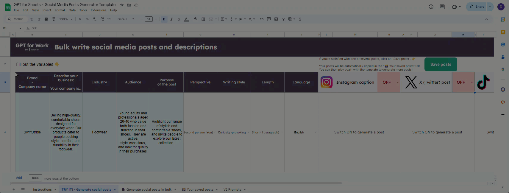 ChatGPT for Google Sheets - How-to guide • Gptforwork.com