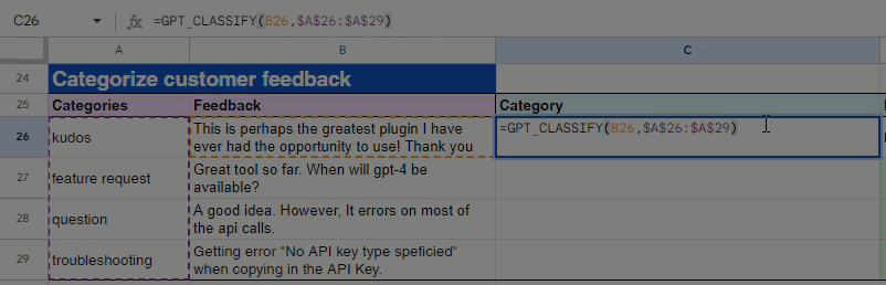 ChatGPT for Google Sheets - How-to guide • Gptforwork.com