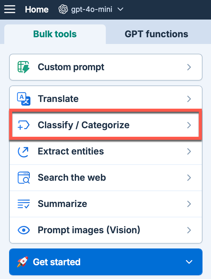 Use AI to Bulk Categorize Products in Sheets and Excel